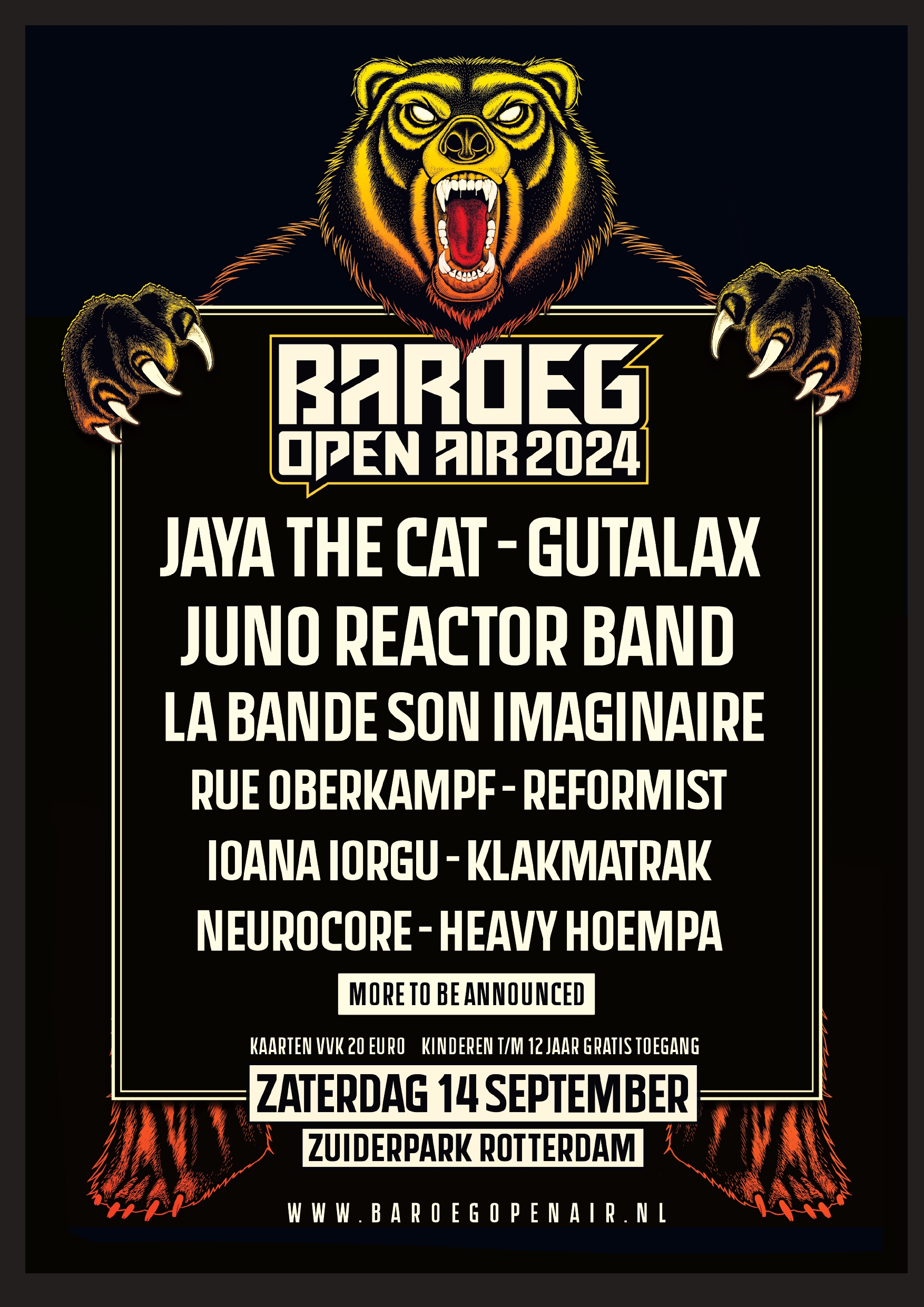 Baroeg Open Air 2024 - Poppodium Baroeg Rotterdam